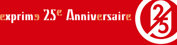 exprime 25e Anniversaire | exprime inc. 有限会社エクスプリム
